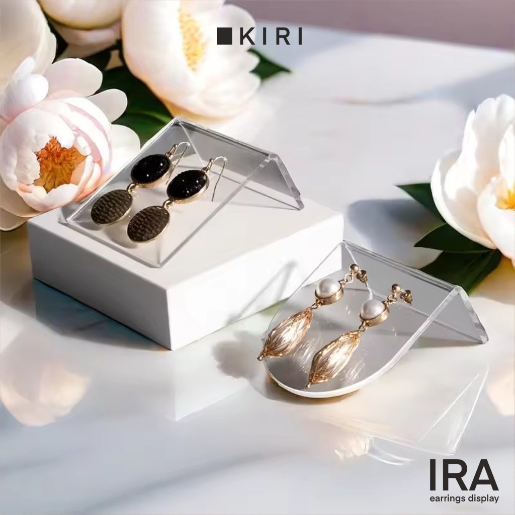 Jual Display Anting Stand Akrilik Toko Earrings Holder Hanger Acrylic ...