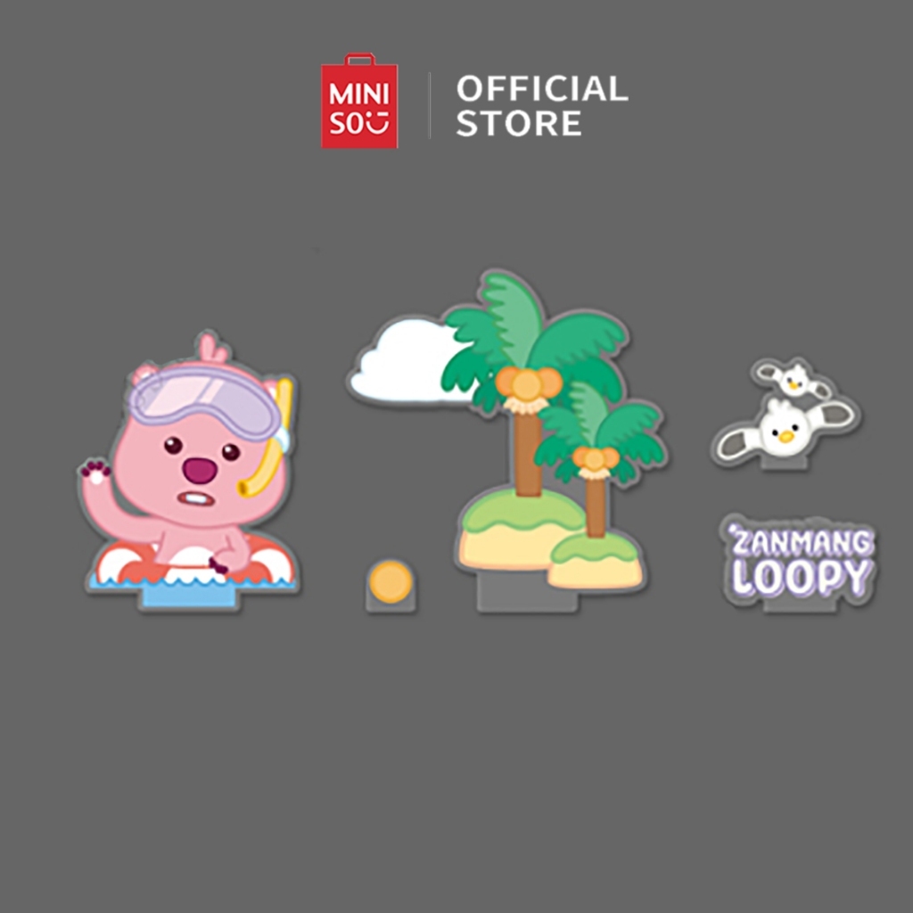 Jual MINISO TOY - Miniso x Zanmang Loopy Collection DIY Puzzles ...