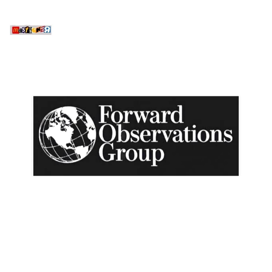 Jual sticker Forward Observations Group globe logo stiker FOG tactical ...