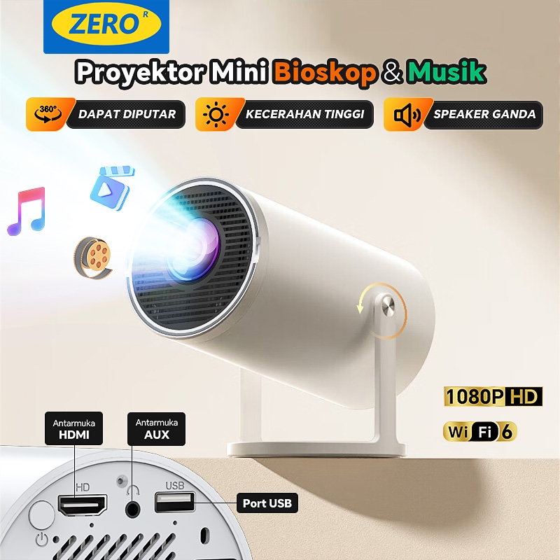 Jual Projector HY300 Android 11 Smart Box 8000 Projector 4K Ultra 1080p ...