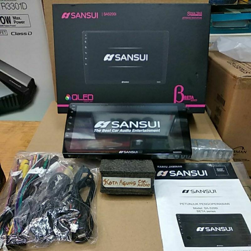 Jual SANSUI SA5200i BETA Series 9" OLED Android Auto Car Play Ram2+32Gb ...