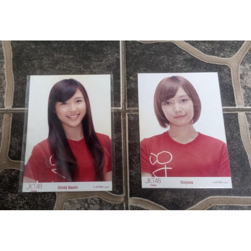 Jual [ Official ] Photopack Foto Photo PP Shinta Naomi Viviyona Apriani Yona JKT48 Red Trainee ...