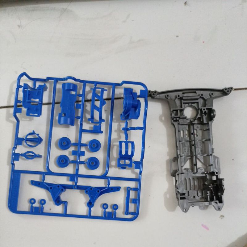 Jual super 2 chassis original tamiya abu abu dan biru | Shopee Indonesia