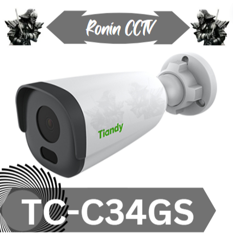 Jual IP Cam CCTV Tiandy TC-C34GS 4MP Audio Starlight PoE Onvif Outdoor ...