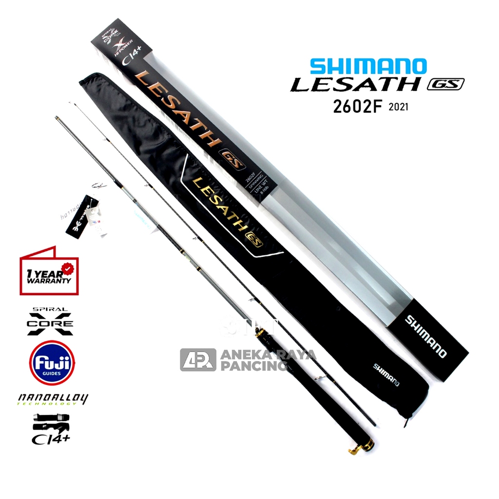 Jual JORAN SHIMANO LESATH GS 2602F 2020 | REKOMENDASI JORAN GALATAMA BERKUALITAS | Joran ...