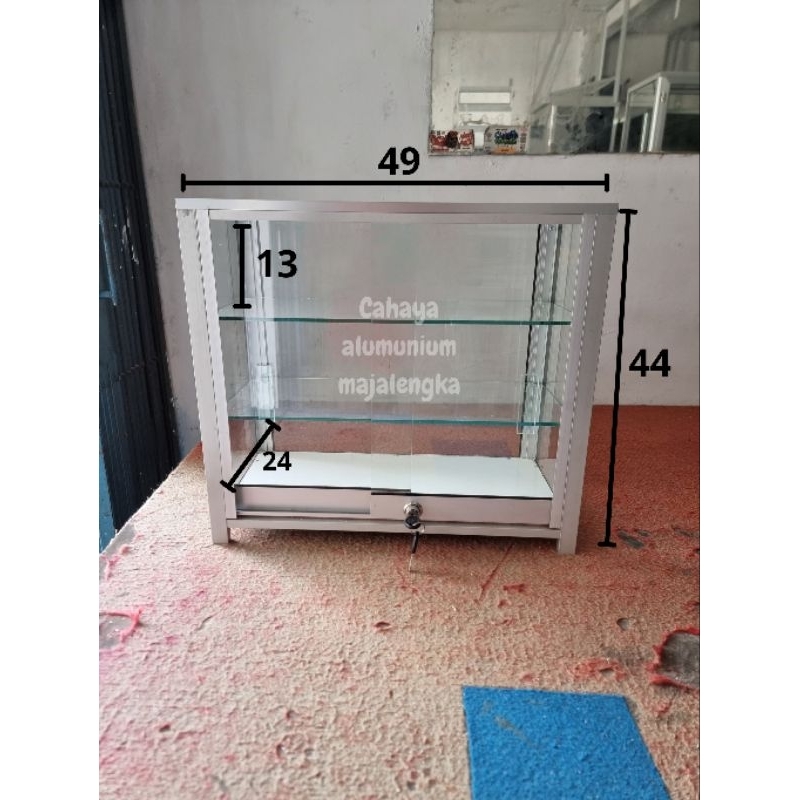 Jual ETALASE RAK ROKOK ALUMINIUM KACA | Shopee Indonesia