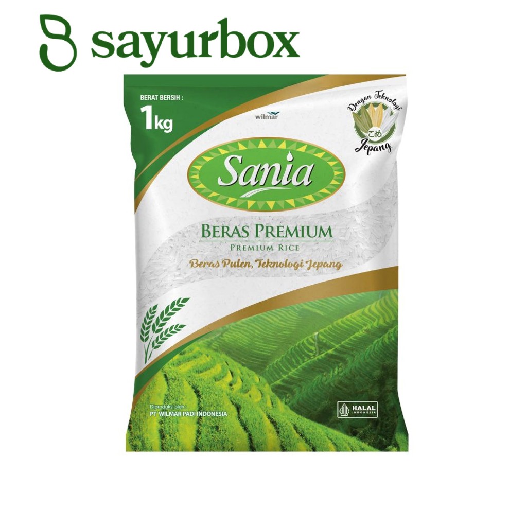 Jual Sania Beras Premium 1 kg | Shopee Indonesia