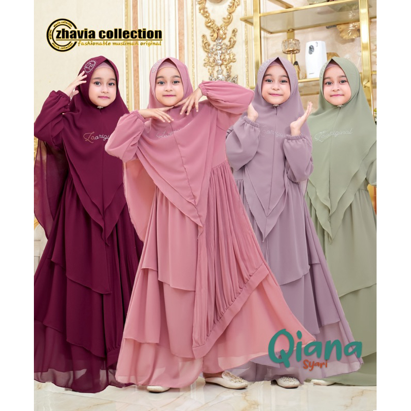 Jual GAMIS SYARI ANAK QIANA | Shopee Indonesia