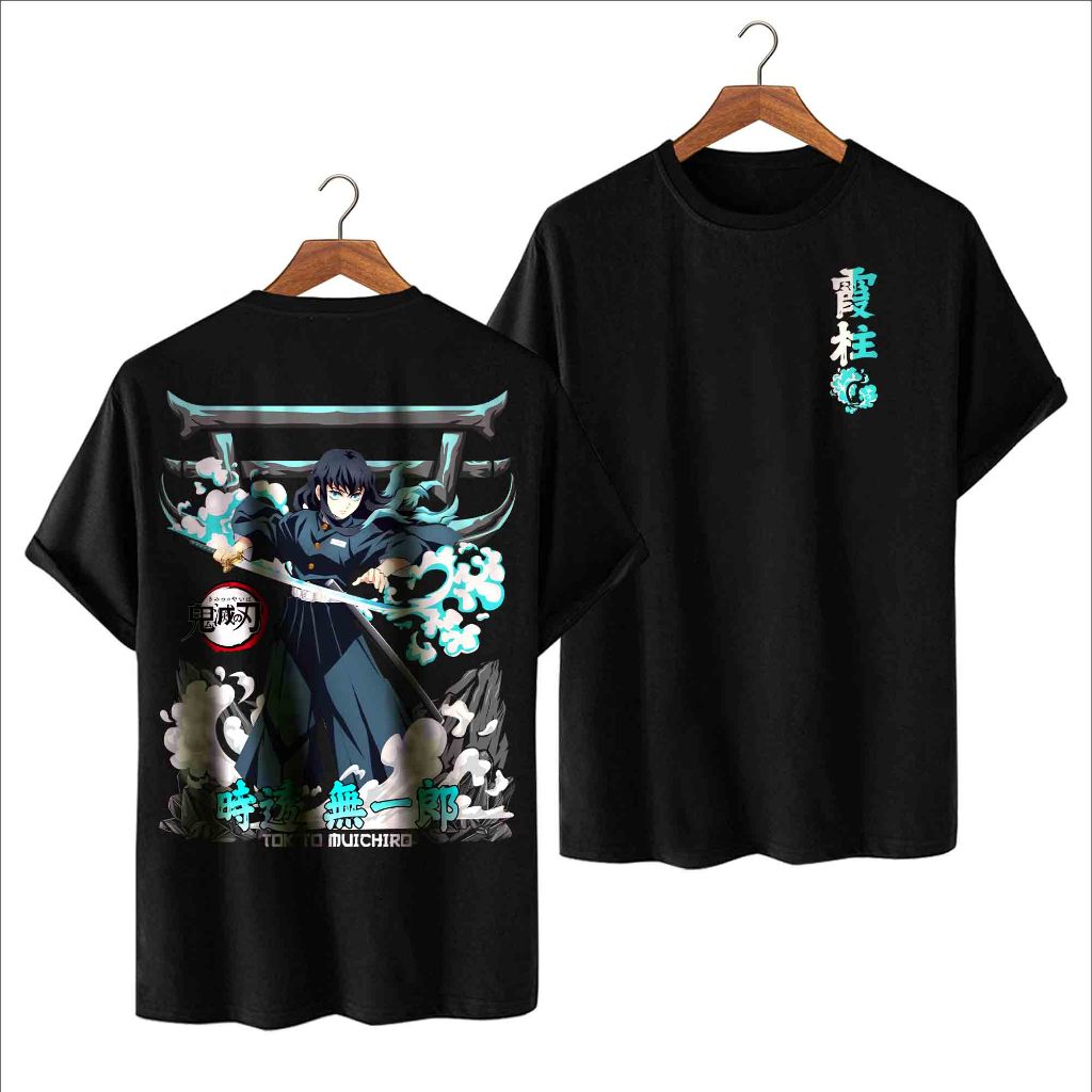 Jual AMUBA - T shirt Anime Demon Slayer Exlusive TOKITO MUICHIRO Mist ...