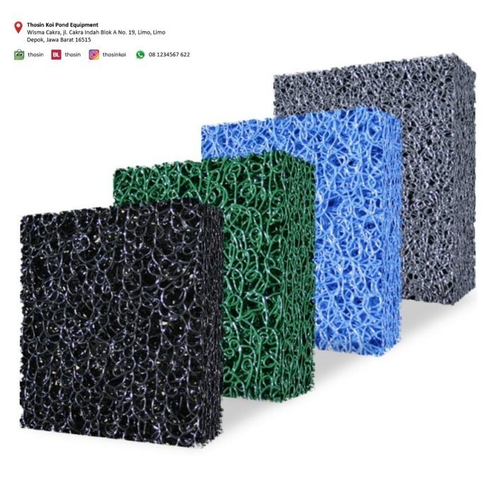 Jual Media Filter Mekanis dan biologis kolam koi aquarium Matala Mat ...