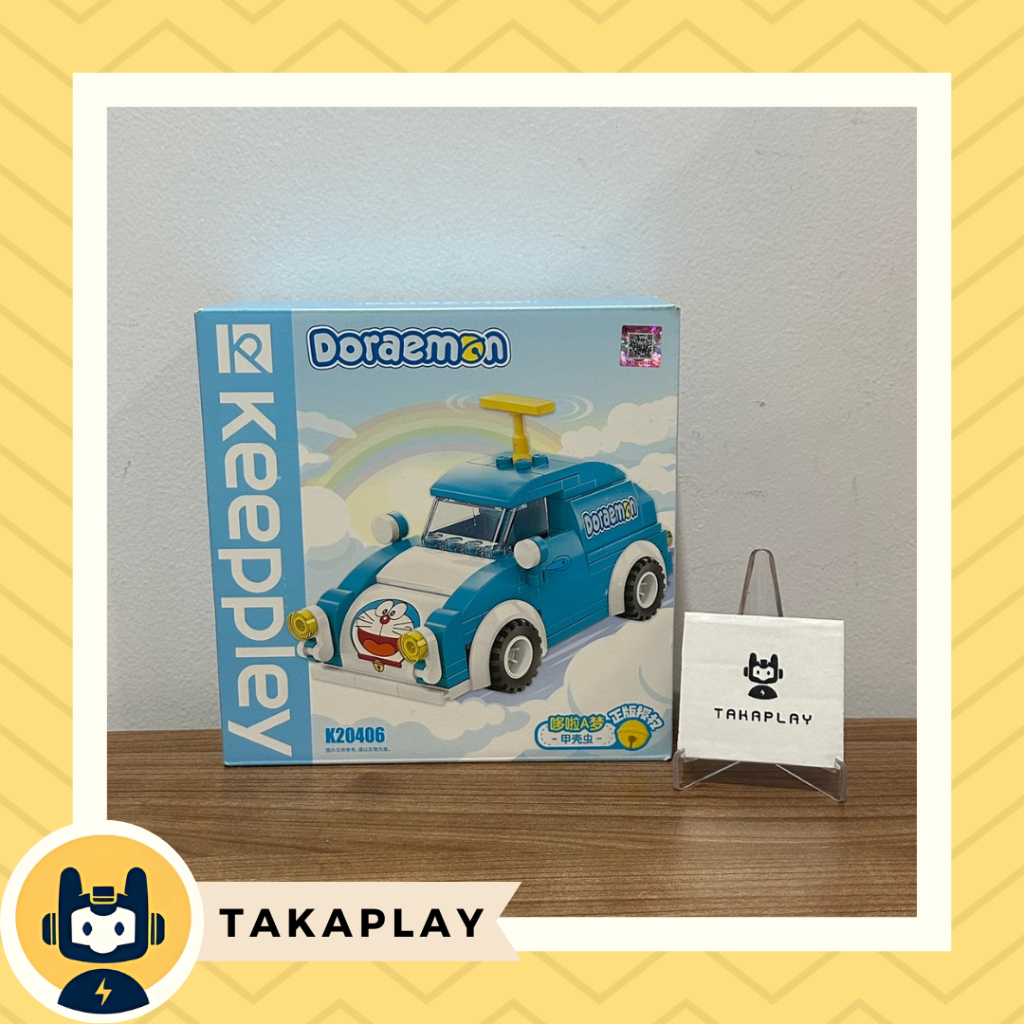 Jual Mainan Keeppley Bricks Mini Bus Van Car Doraemon K20406 Keppley ...