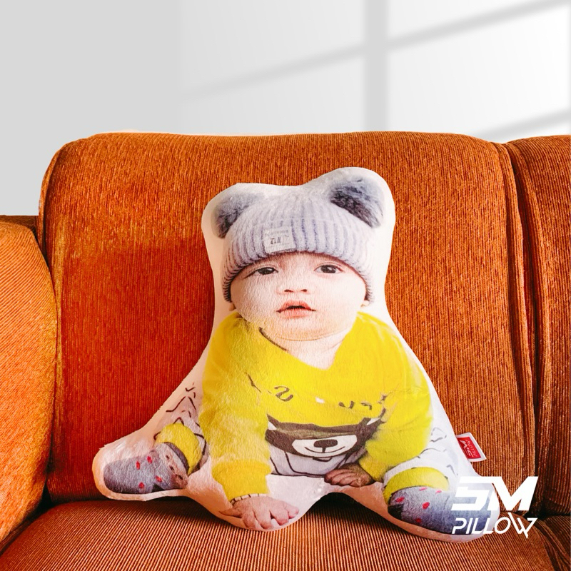 Jual Bantal Custom Foto Bentuk Karakter SM Pillow | Shopee Indonesia