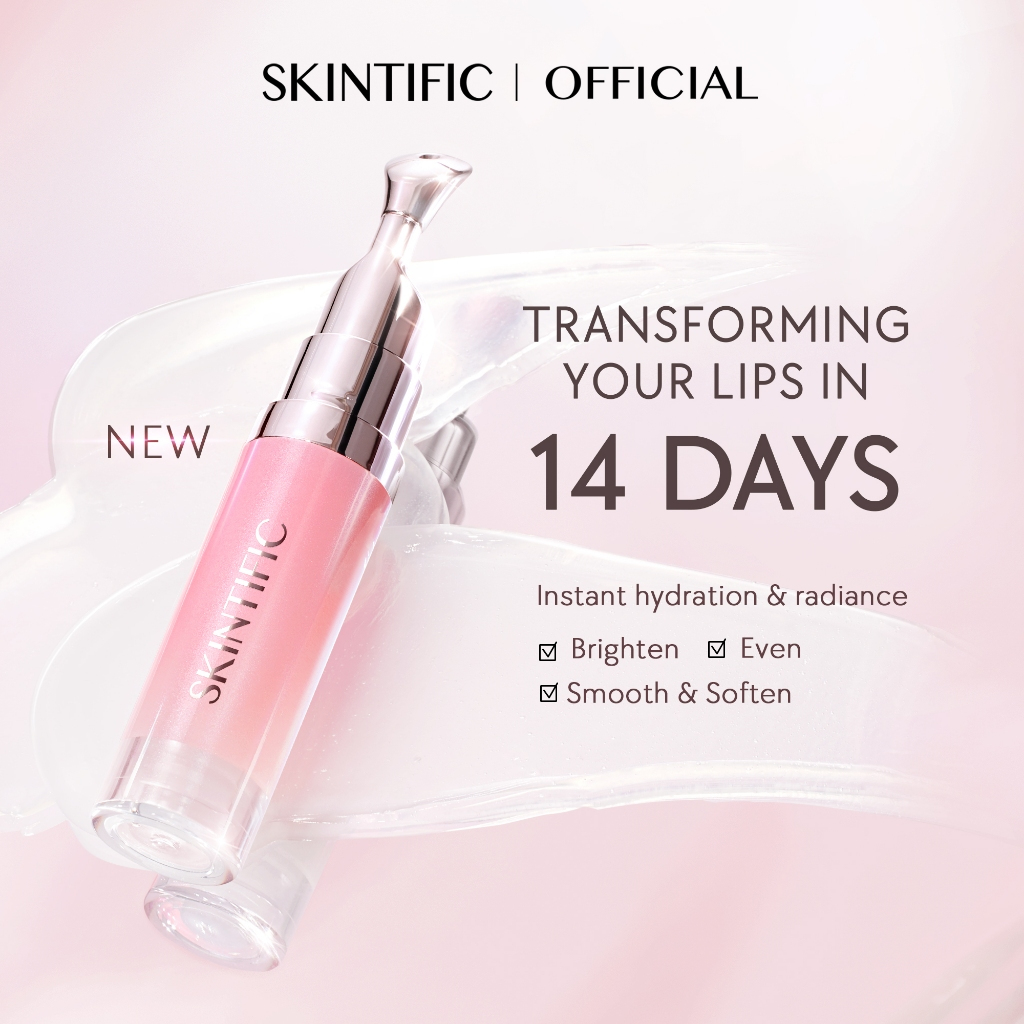 Jual SKINTIFIC - Peptide Nourishing Lip Serum 6,5ml (READY) | Shopee Indonesia