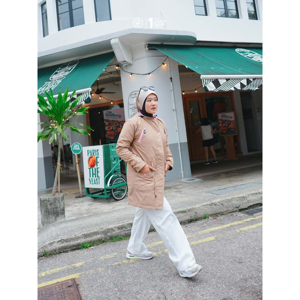 Jual Hijacket Montix Parka Muslimah Jaket Sporty Anti Angin untuk ...