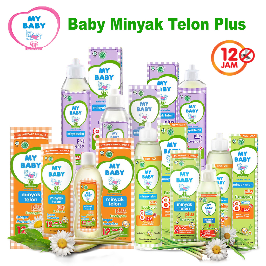 Jual My Baby Minyak Telon Plus 30ml 60ml 90ml 150 ml l |Minyak telon ...