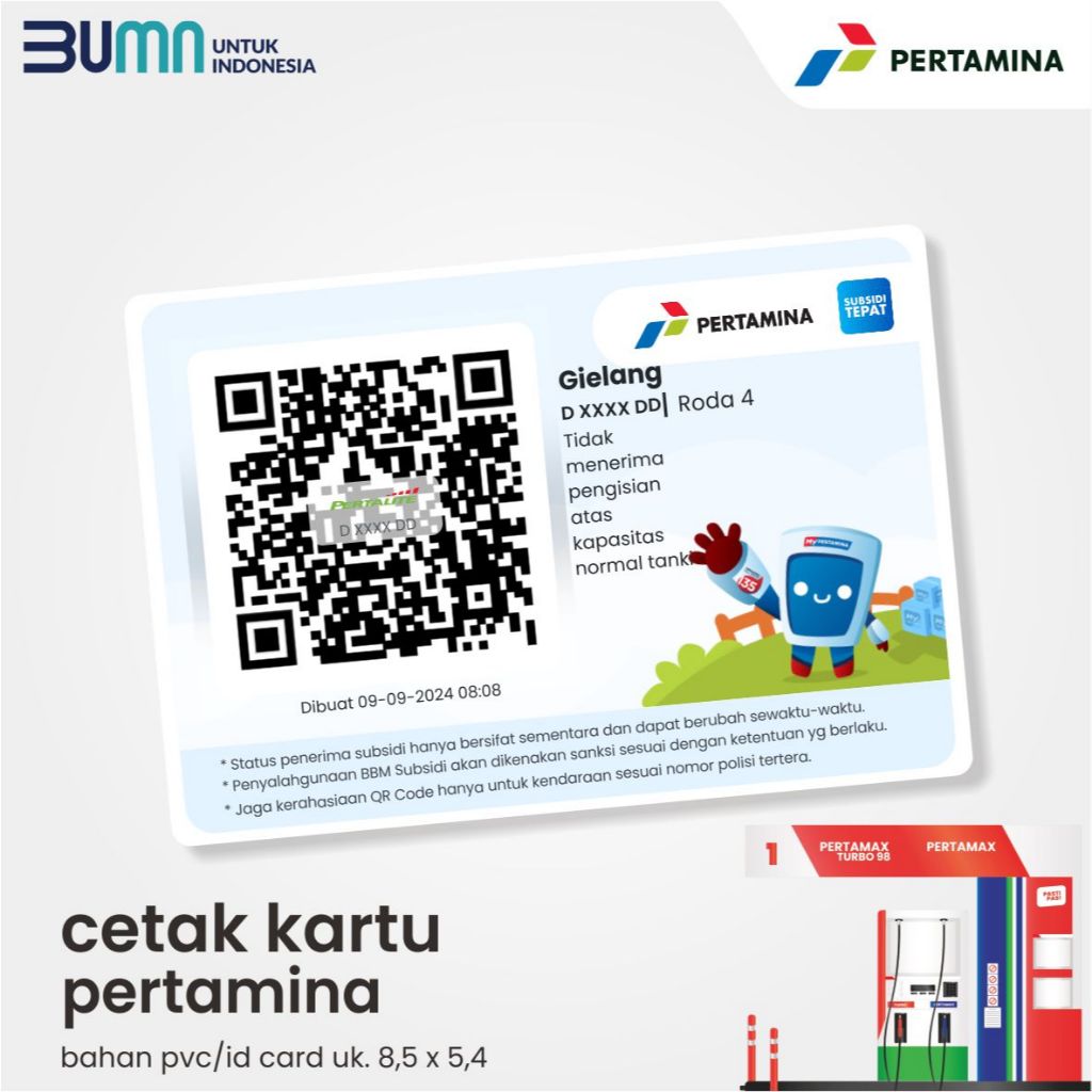 Jual kartu barcode my pertamina | Shopee Indonesia
