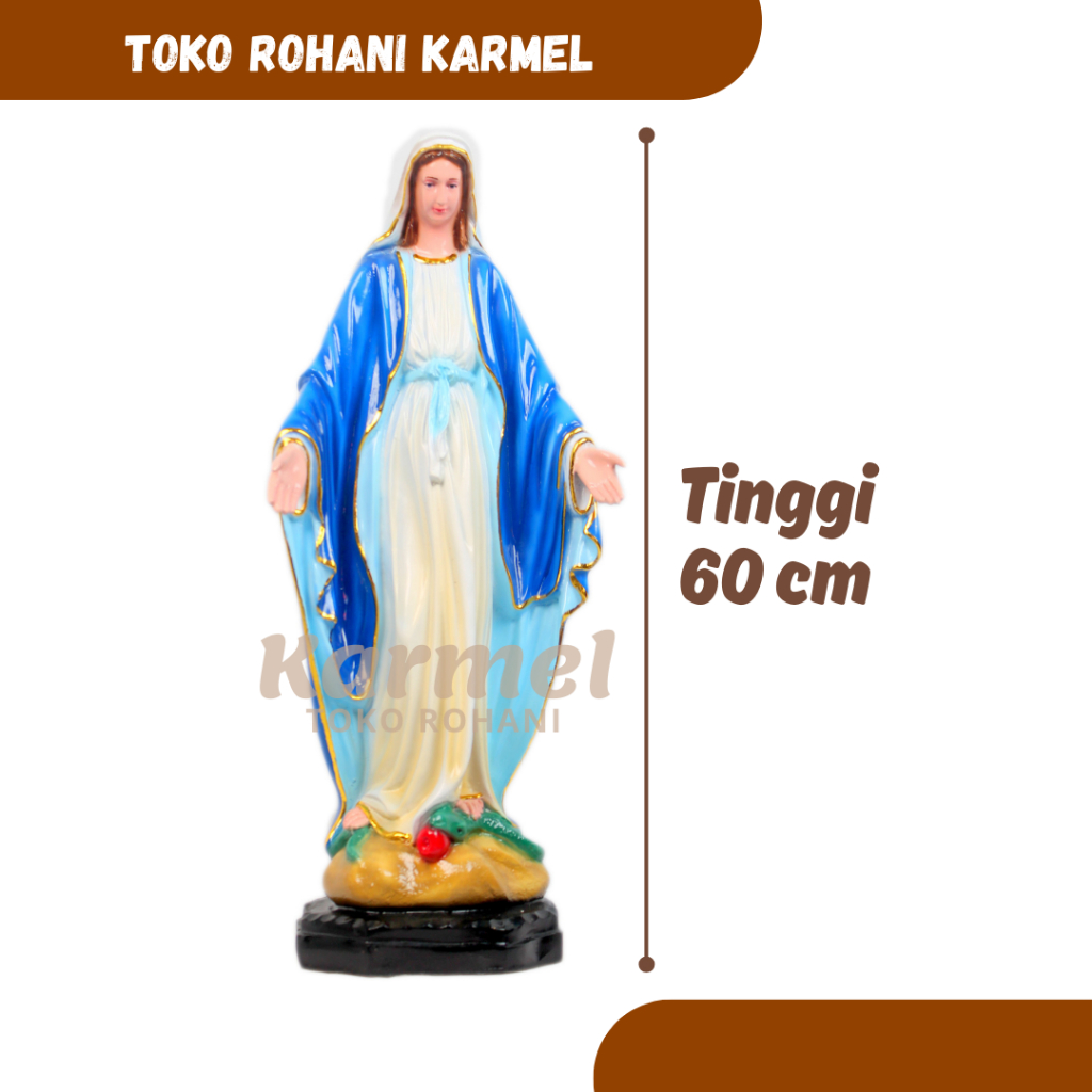 Jual PATUNG BUNDA MARIA 60 CM / PATUNG MARIA TANGAN TERBUKA UKURAN ...