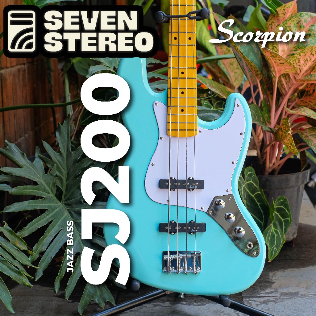 Jual Scorpion SJ200 SJ-200 Jazz Bass Elektrik Bass | Shopee Indonesia