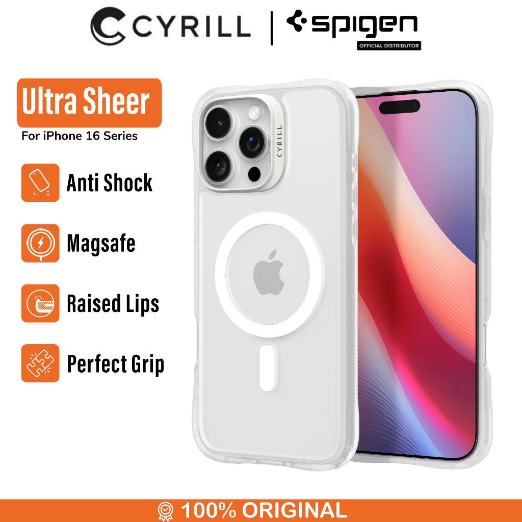 Jual SPIGEN Case iPhone 16 Series Pro Max Plus Cyrill by Spigen Ultra ...