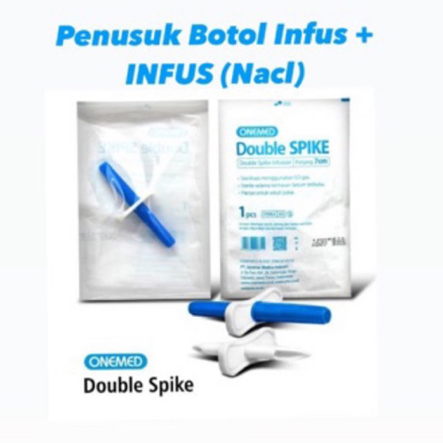 Jual Cairan pencuci luka + Double spike transofix pembuka infus ...