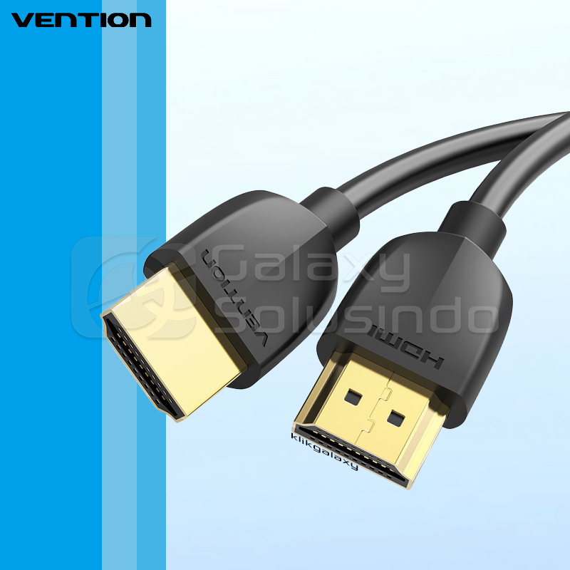 Jual VENTION AAI HDMI to HDMI 4K 60Hz Slim PVC Cable - 0.5M 1.5M 3M ...