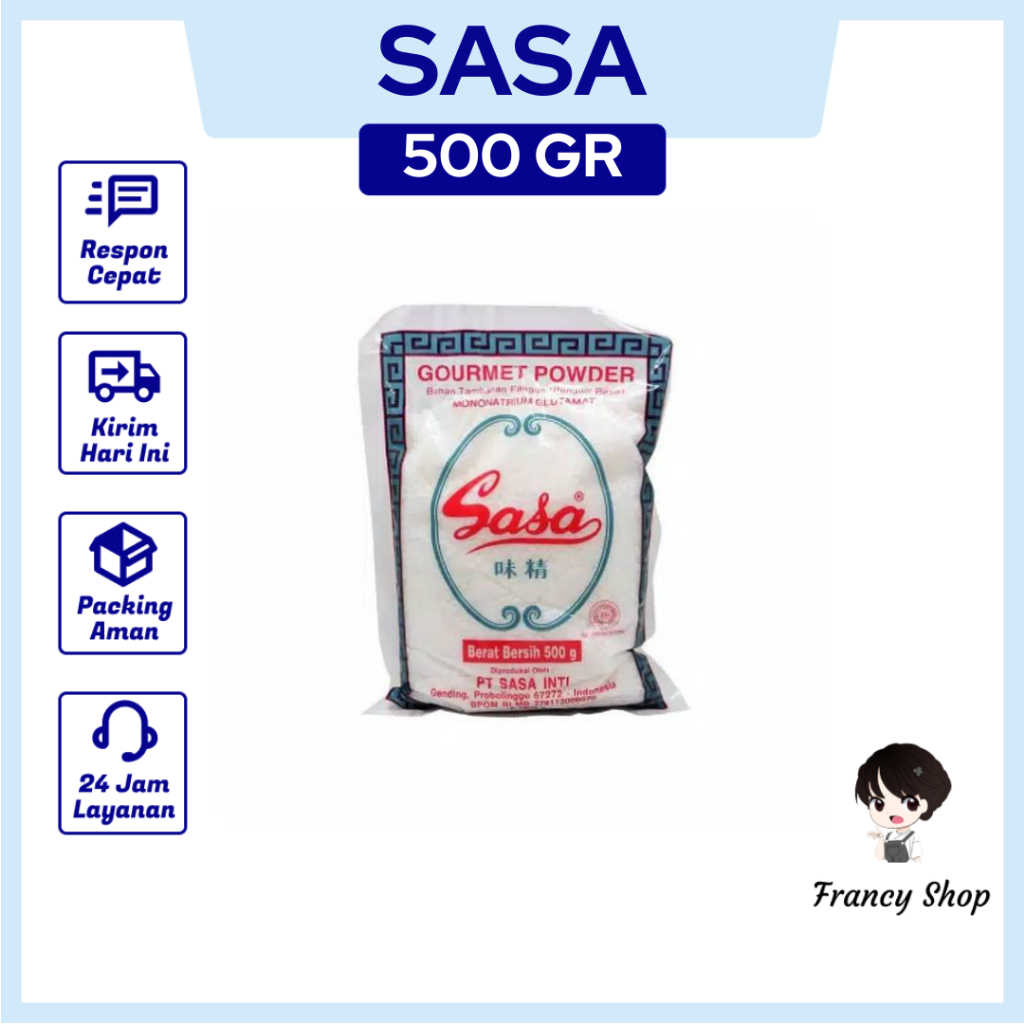 Jual Penyedap Micin Sasa MSG 500 Gr | Shopee Indonesia