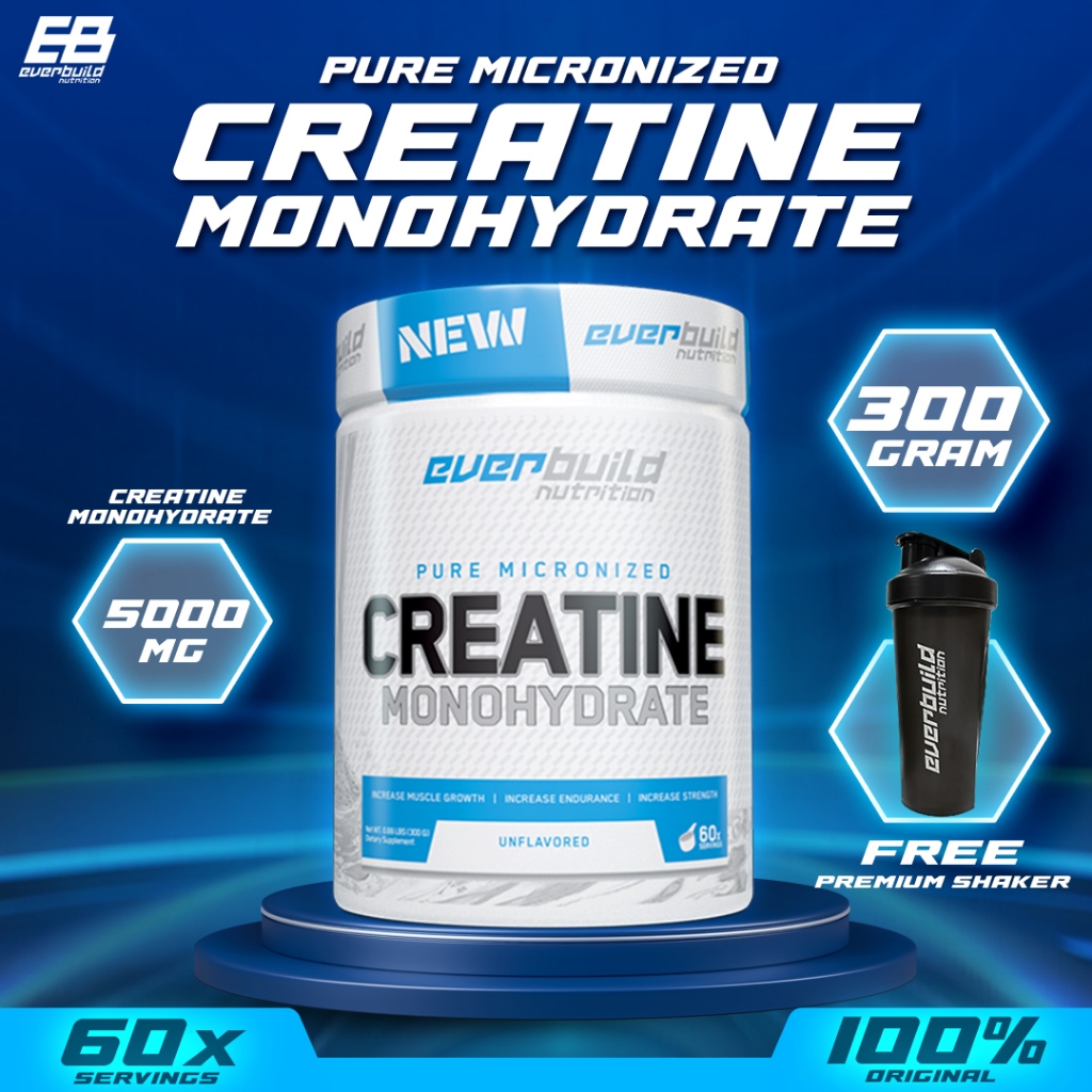 Jual Everbuild Nutrition Creatine Monohydrarate | Shopee Indonesia