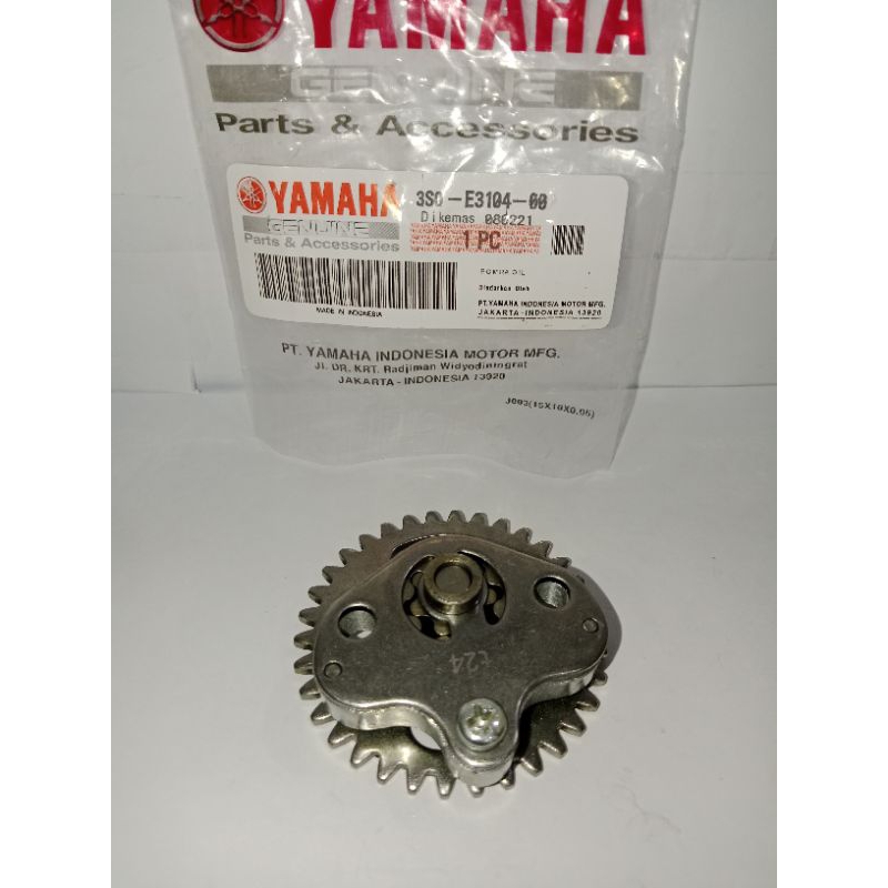 Jual Pompa Oli Assy / Oil Pump Assy Crypton, Vega R Lama, Jupiter Lama (3S0) Yamaha 3S0-E3104-00 ...