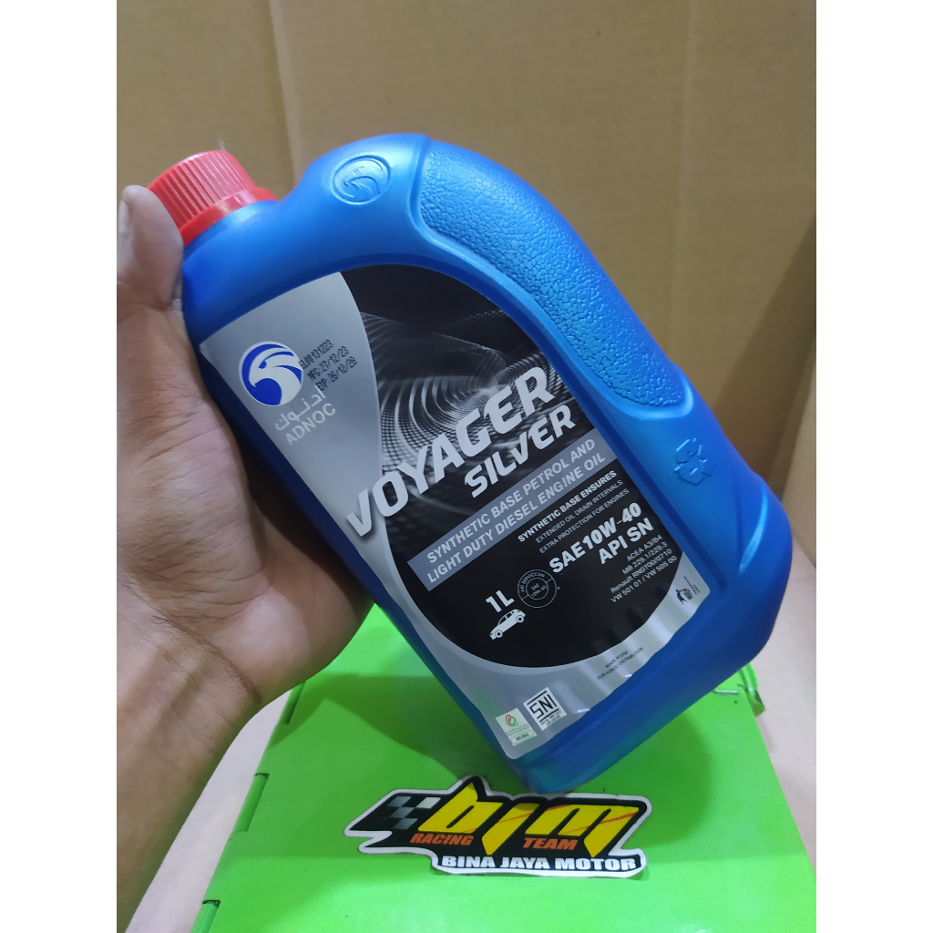 Jual OLI MESIN ADNOC VOYAGER SILVER 1LITER SAE 10W40/OLI ADNOC VOYAGER ...