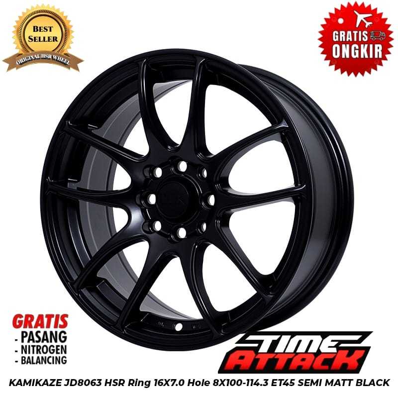 Jual Velg Mobil Hsr R16 Raize Avanza Jazz Mazda2 HSR WHEEL Tipe ...