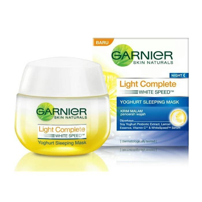 Jual Garnier Light Complete Night Yoghurt 50Ml | Shopee Indonesia