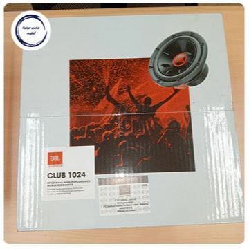Jual SUBWOOFER JBL CLUB 1024 / SUBWOOFER MOBIL JBL CUB1024 / SUBWOOFER ...