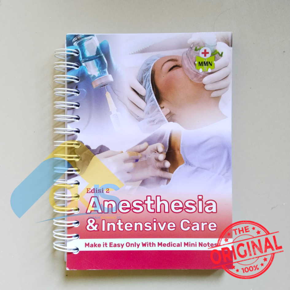 Jual EDISI 2023 Medical Mini Notes MMN Anesthesia & Intensive Care Buku ...