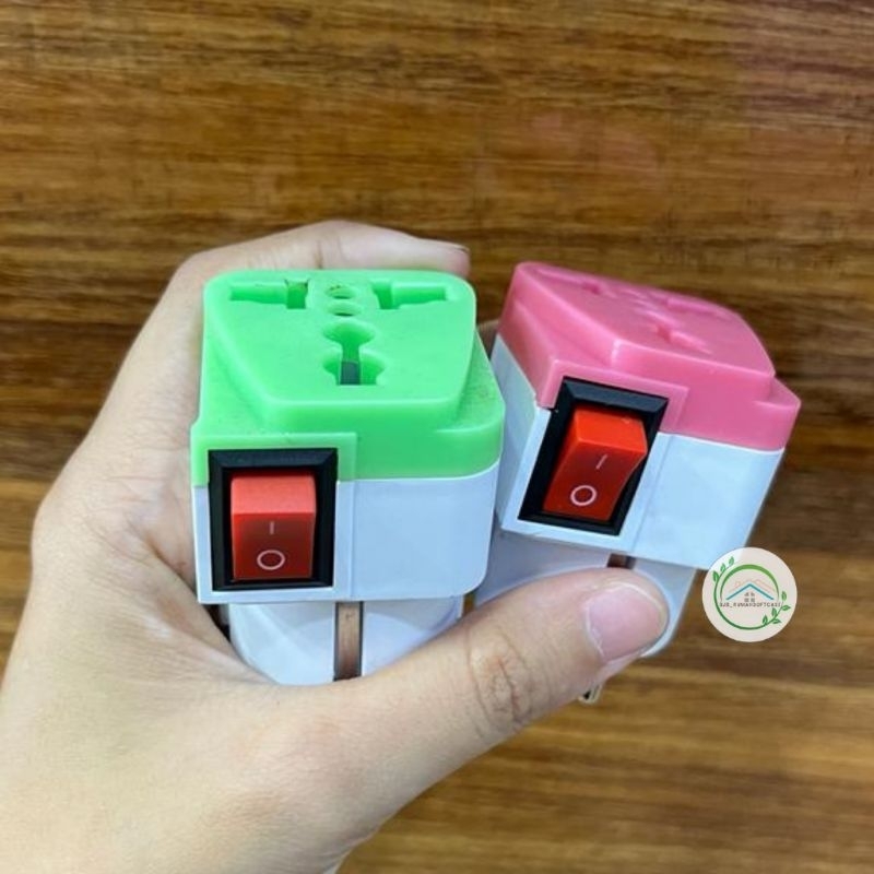 Jual PENYAMBUNG ADAPTOR COLOKAN 3 KAKI USB PORT | 3 ELECTRIC PLUG ...