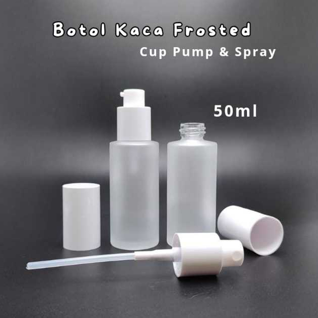 Jual Botol Spray Pump 50ml Botol Kaca Sprayer Parfum Perfume Kosmetik ...