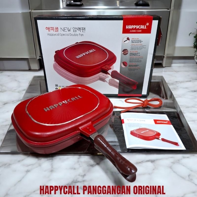 Jual HAPPY CALL DOUBLE PAN 32 CM ALAT PEMANGGANG | Shopee Indonesia