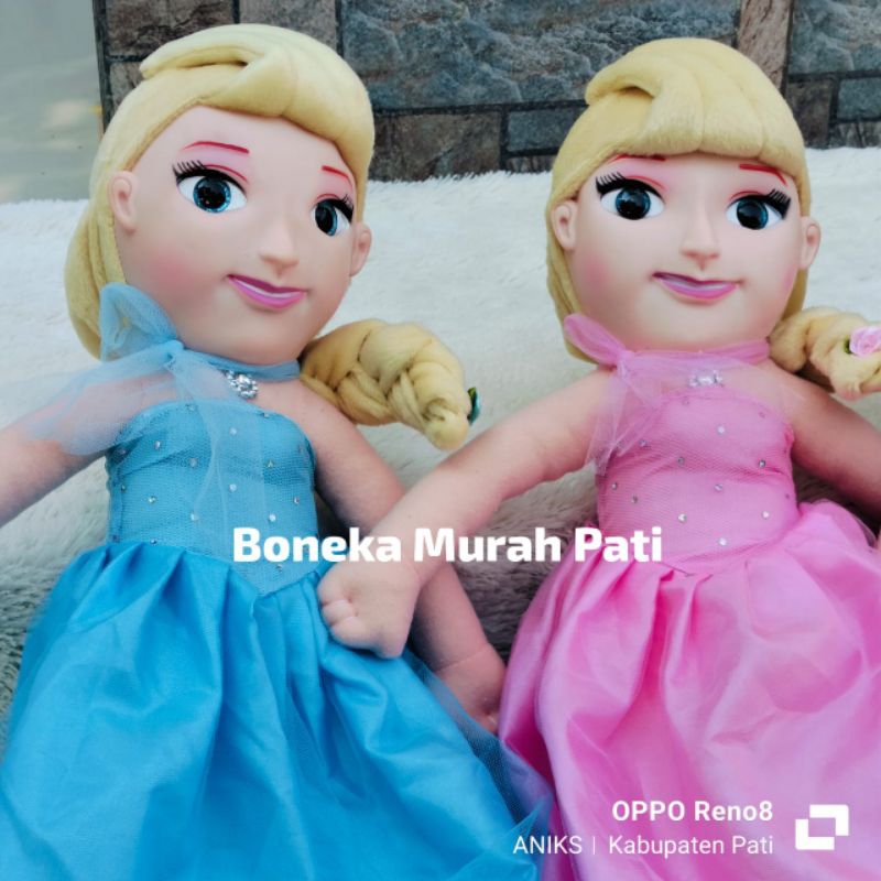 Jual Boneka Frozen Elsa Muka Karet Berkualitas SNI Doll Toys/ Boneka ...