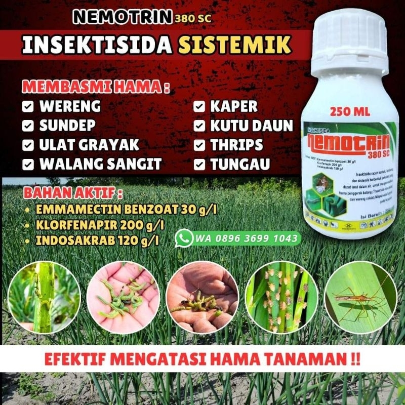 Jual Insektisida NEMOTRIN Pengendali Hama Tanaman | Shopee Indonesia