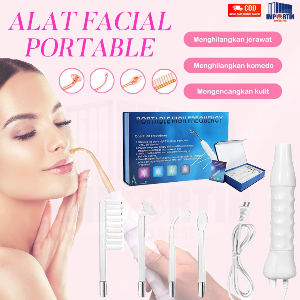 Jual Alat Facial Portable High Frequency Skincare [GARANSI 1 TAHUN ...