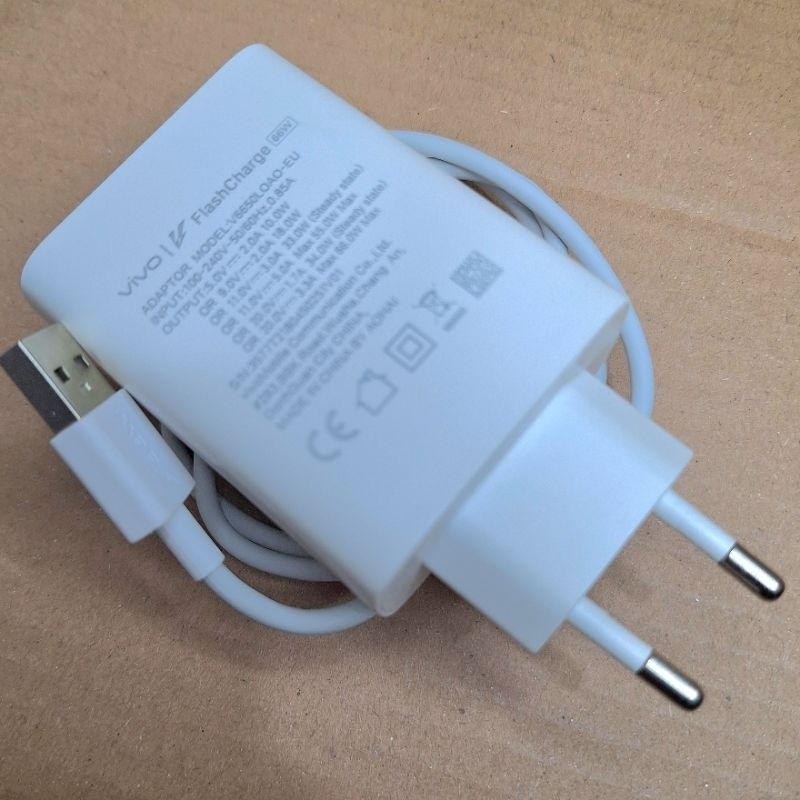 Jual Charger Original Vivo 66W V25 V27 V27e T1 Pro 5G FlashCharge/Fast ...