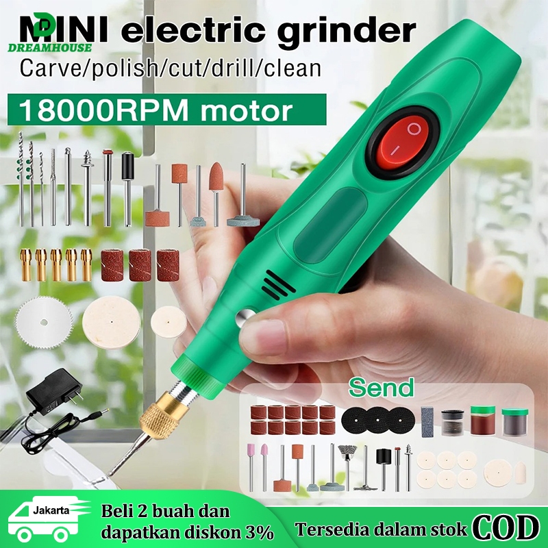 Jual Bor mini grinder amplas bor Mini gerinda set 132pcs/27pcs Gerinda ...