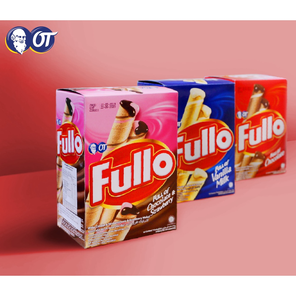 Jual Fullo Waffer Stik Isi 24 Pcs ( Coklat Dan Vanila) ( 500 ) | Shopee ...