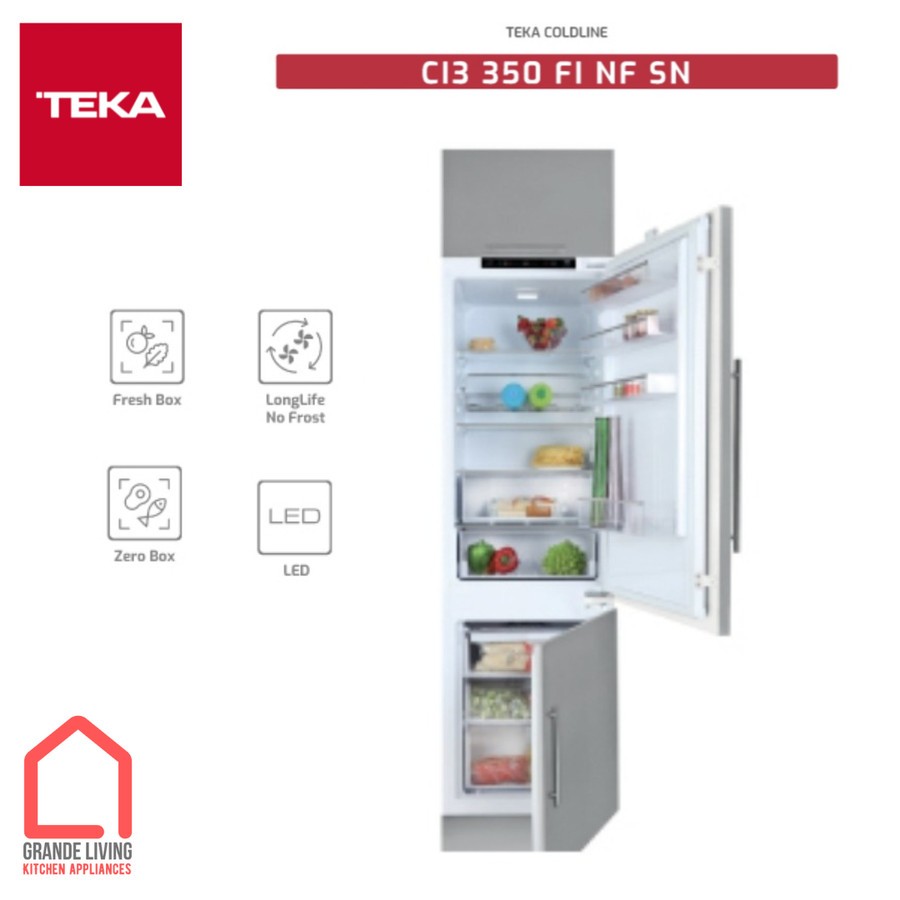 Jual Teka Built-in Refrigerator Kulkas - CI3-350 FI NF SN-T | Shopee ...