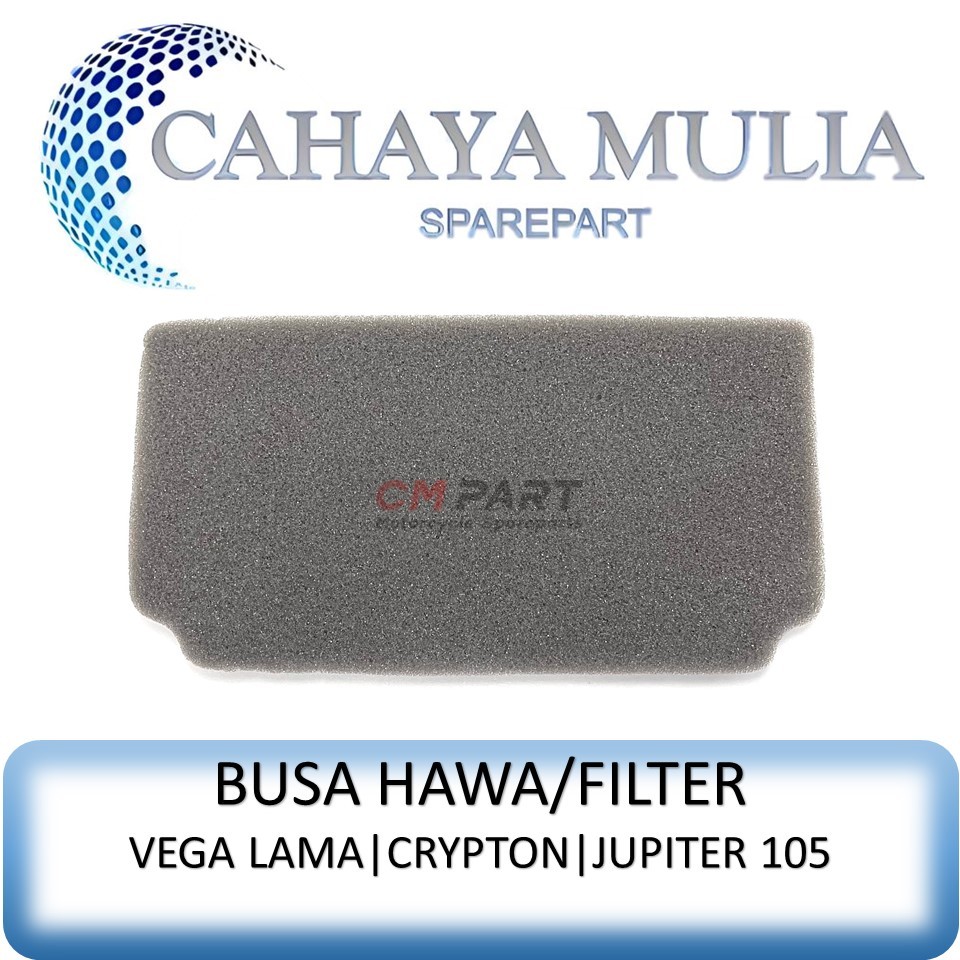 Jual Busa Filter Busa Hawa Saringan Udara Jupiter Vega Lama Crypton ...