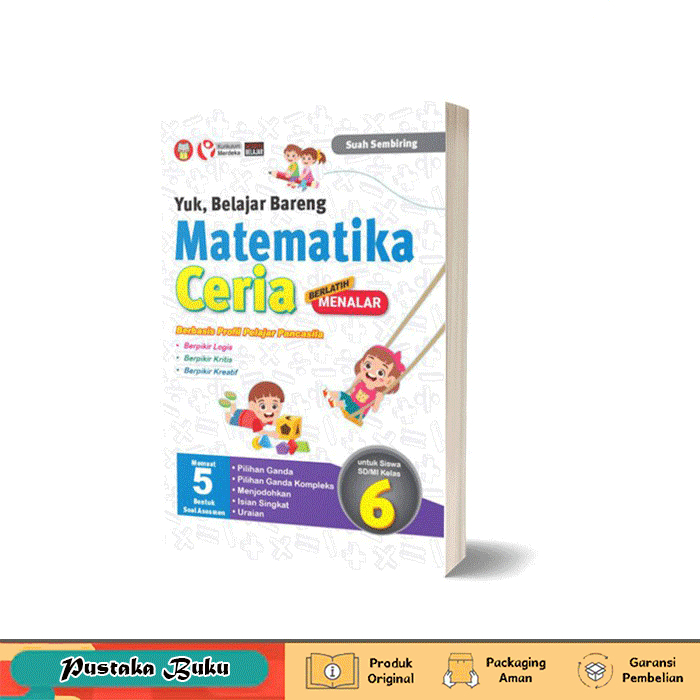 Jual Buku Yuk, Belajar Bareng Matematika Ceria SD/MI Kelas 6/VI ...