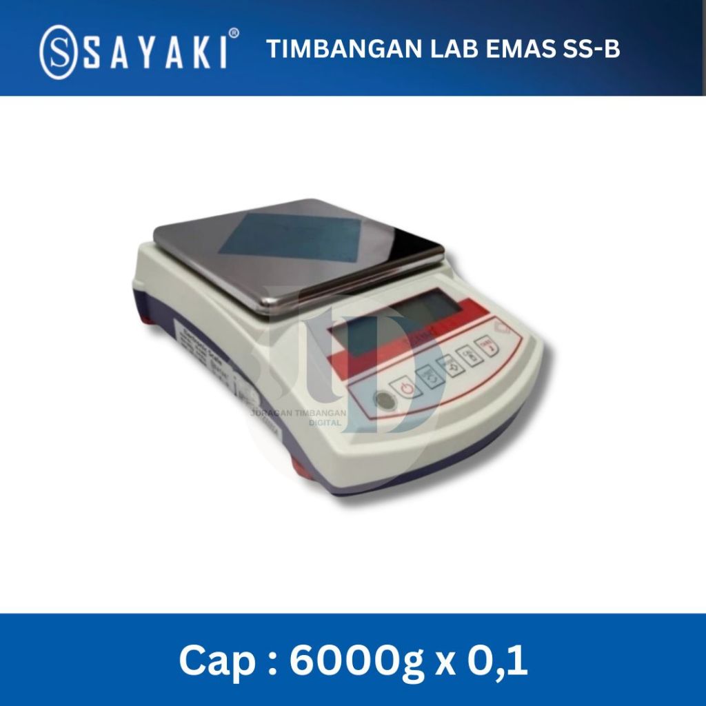 Jual Timbangan Emas 6Kg x 0.1gr / Timbangan Lab Sayaki SS-B 6000g X 0,1GR Juragan Timbangan ...