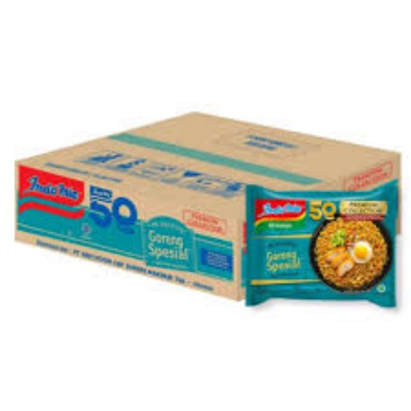 Jual NOODLES/MIE INSTANT INDOMIE MI KERITING GORENG SPESIAL DUS ISI 20 ...