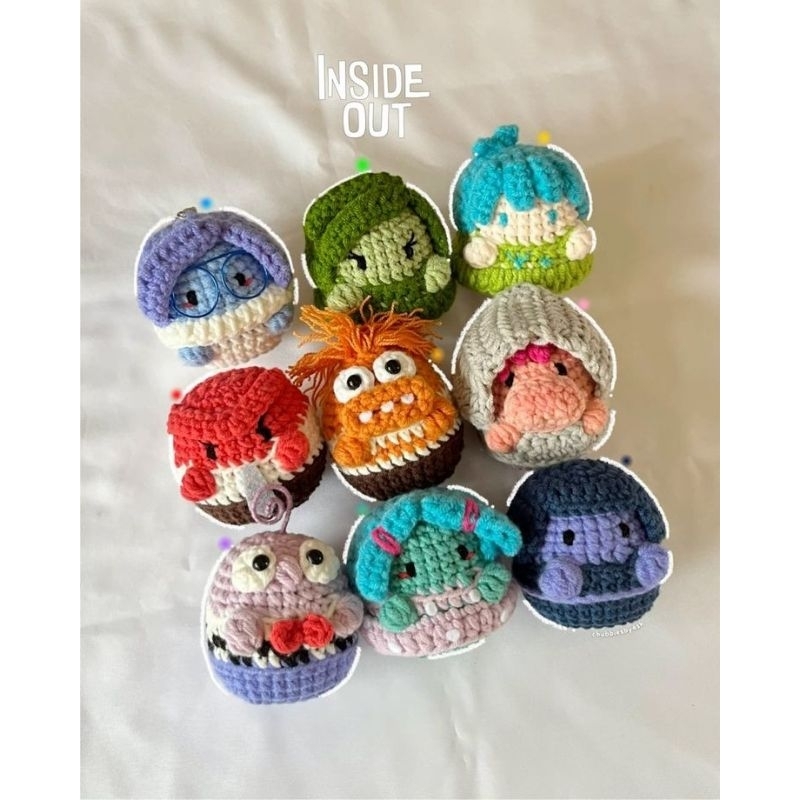 Jual inside out crochet characters | Shopee Indonesia