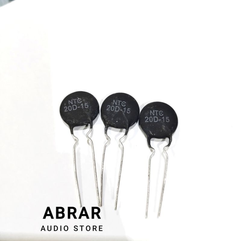 Jual NTC 20 OHM THERMISTOR TEMPERATURE SENSOR NTC 20D-15 KECIL | Shopee ...
