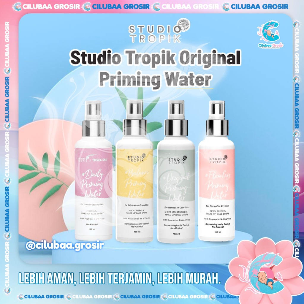 Jual Studio Tropik Original Priming Water 30mL || Flawless Priming Water || Balance Priming ...